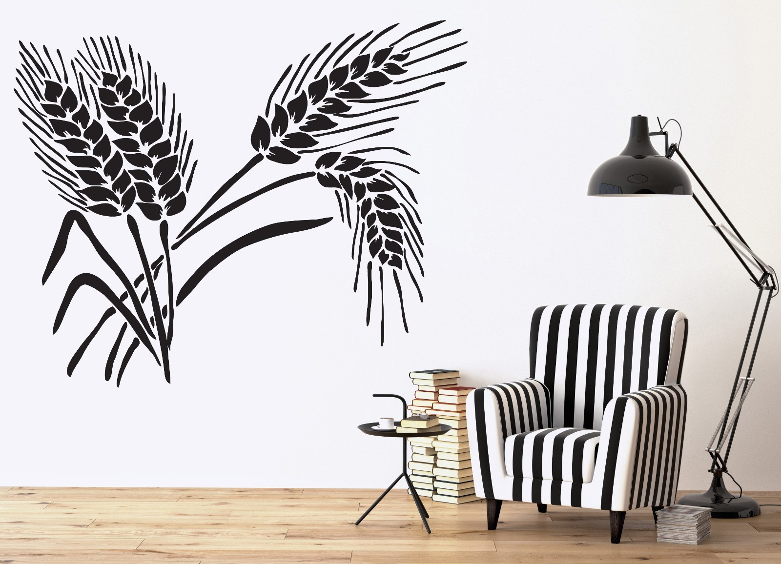 Ears Wheat Grain Decor Living Room Wall Sticker Vinyl Decal (n263) | eBay