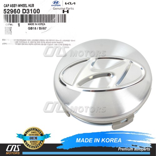 ⭐GENUINE⭐ Wheel Center Cap 18-19" for 16-21 Hyundai Kona Tucson EV ...