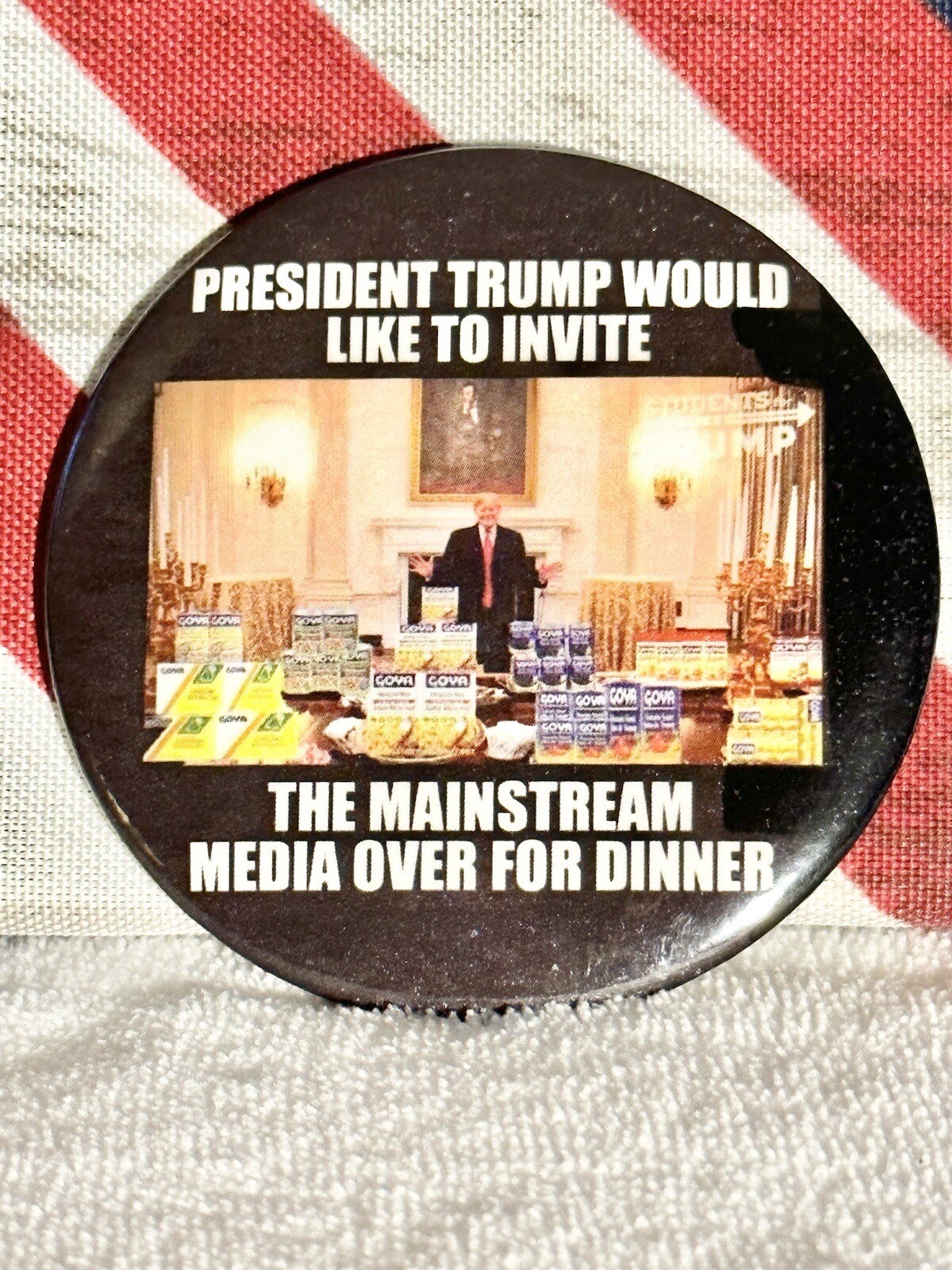 Donald Trump 2020 Presidential Campaign Political Pin-Back Button - 3 ...