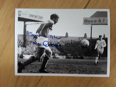 Alan Oakes Manchester City Hand Signed 7x5 bordered photo Autograph ...