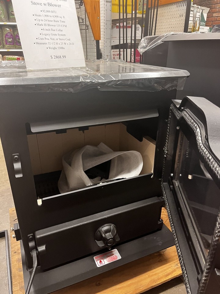 Legacy Stoves Magnafire Series Mark III Coal Stove | eBay