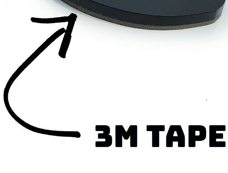 (1) Light BLUE RTR Emblem Fits FORD MUSTANG Rear Deck Lid Badge Trunk ...