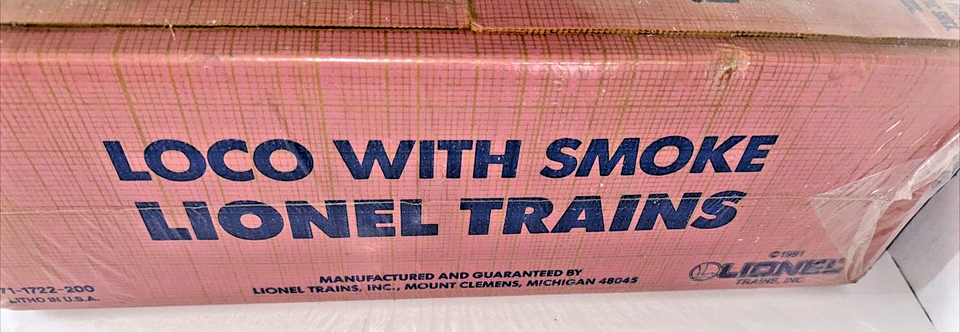 LIONEL O GAUGE 6-11722 GIRL'S STEAM LOCOMOTIVE TRAIN SET BRAND NEW ...