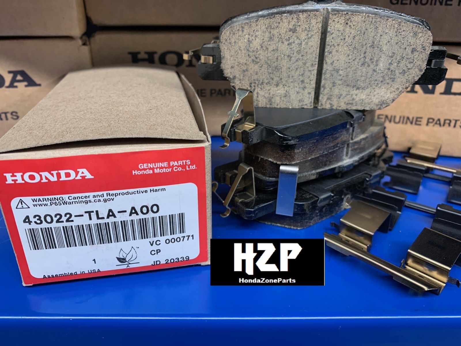 2017-2019 Honda CR-V Rear Brake Pads 43022-TLA-A00 GENUINE OEM | OE ...