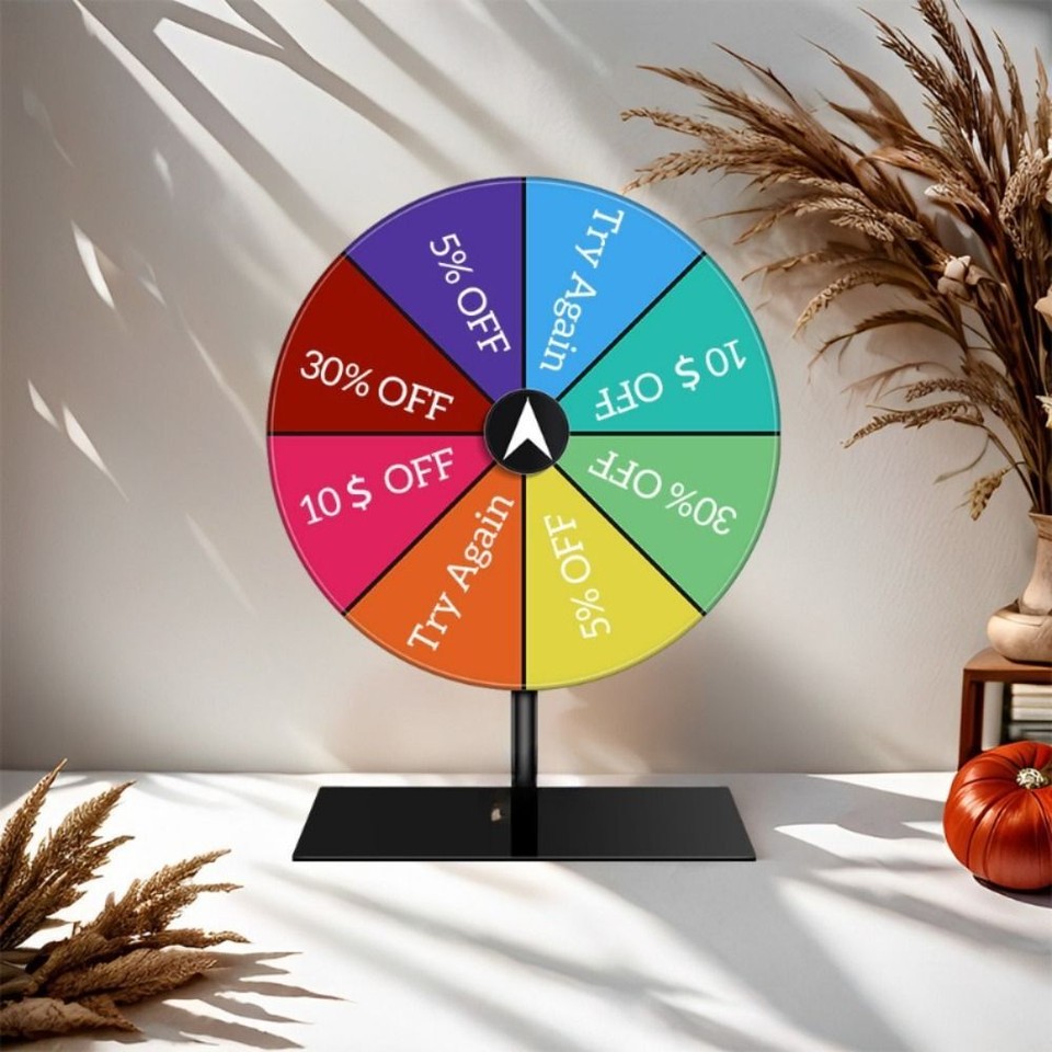 Plastic Dry Erase Spin Wheel Multicolor Color Roulette Wheel | eBay