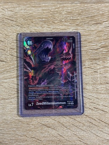 ZeedMillenniummon BT19-101 SEC Alt. Art Digimon Release Special Booster 2.0 NM | eBay