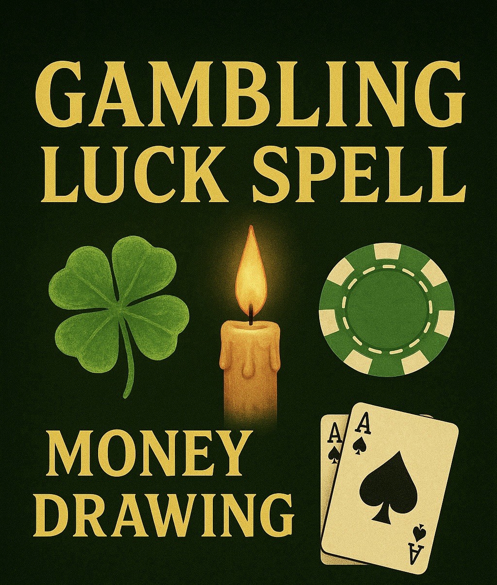 Gambling Luck Spell | Money Drawing | Casino | Lottery | Fast Ritual ...