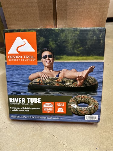 Ozark Trail River/Pool Inflatable Durable 39" Tube Float, CAMO- NEW ...