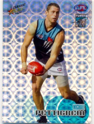 2008 AFL SELECT CLASSIC HOLOGRAPHIC FOIL CARD #HF109 Michael Pettigrew ...