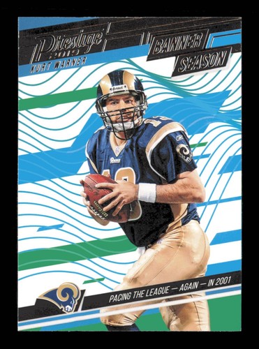 Kurt Warner 2019 Panini Prestige Banner Season Insert | eBay