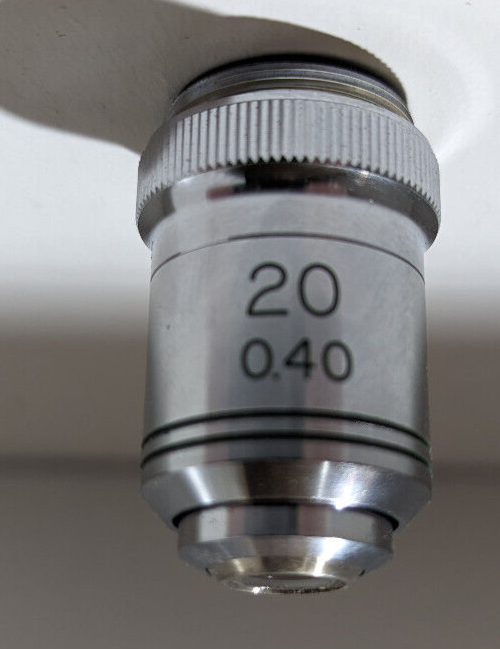 Edmund Optics Microscope Objective - 20x 0.40 - FREE SHIPPING | eBay