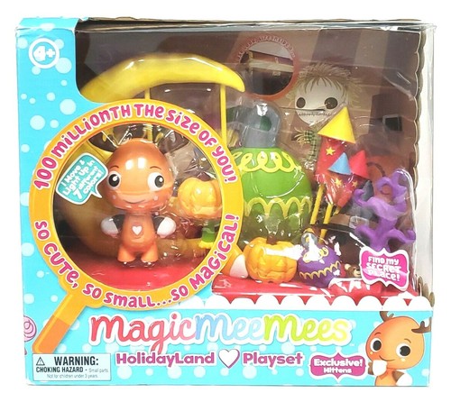 Magic Mee Mees Holiday Land Playset with Exclusive! Mittens Figure ...