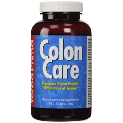 Yerba Prima Colon Care Capsules, 180-Count | eBay