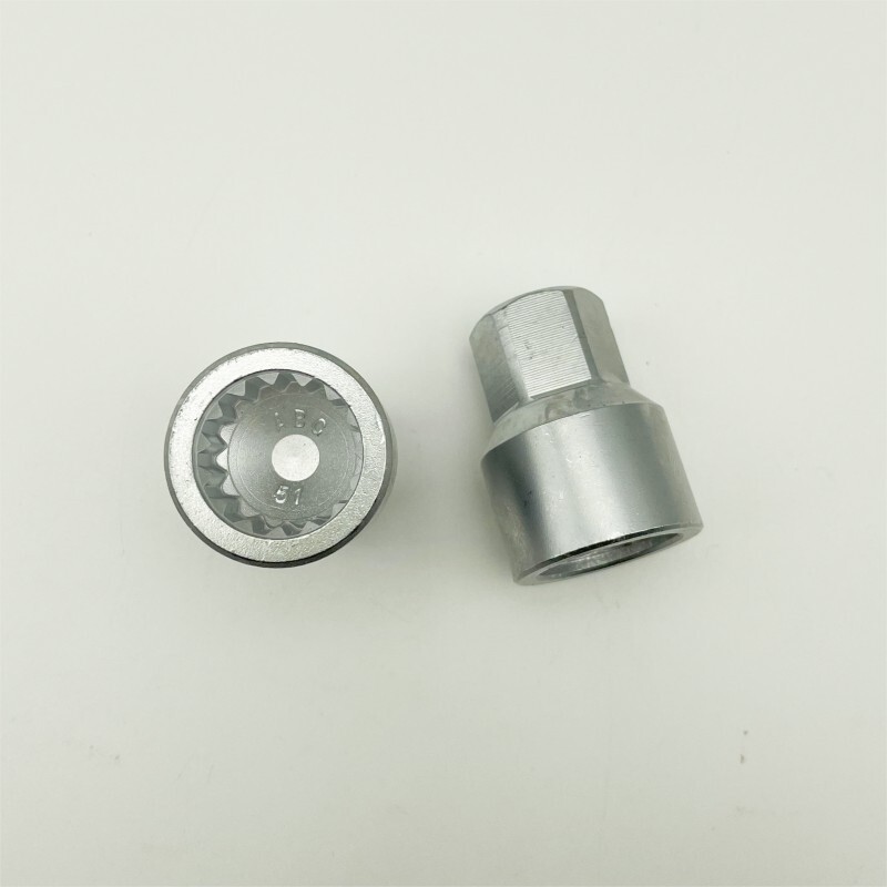 Wheel Lock Key Rim Anti-Theft Lug Nut Locking Stud removal tool For ...