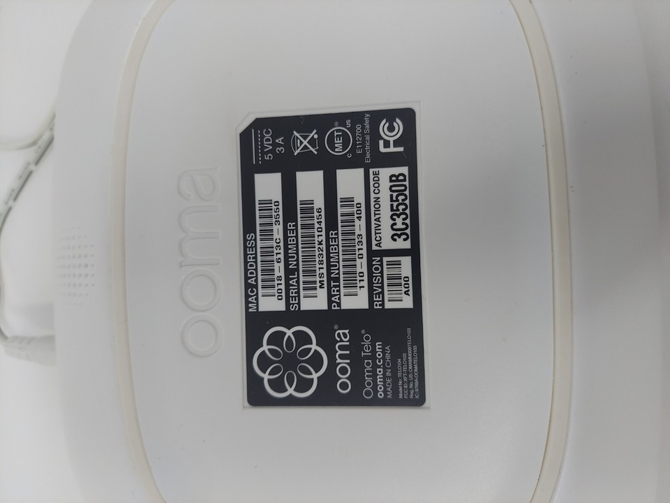 Ooma Telo VoIP Phone Base System with adapter and Tower Telo104 | eBay