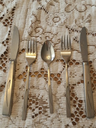 Vintage Oneida Community FLIGHT Flatware Silverware - CHILD / YOUTH SET ...