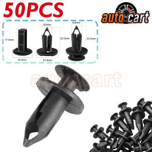 50pcs Fender Clip Body Rivet ATV Parts For Polaris Sportsman Rangers ...