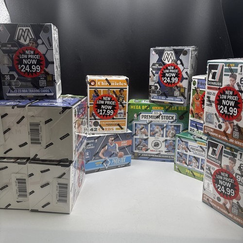 Lot Of Panini Basketball Cards Sealed - Blaster Boxes - Mega Box ...