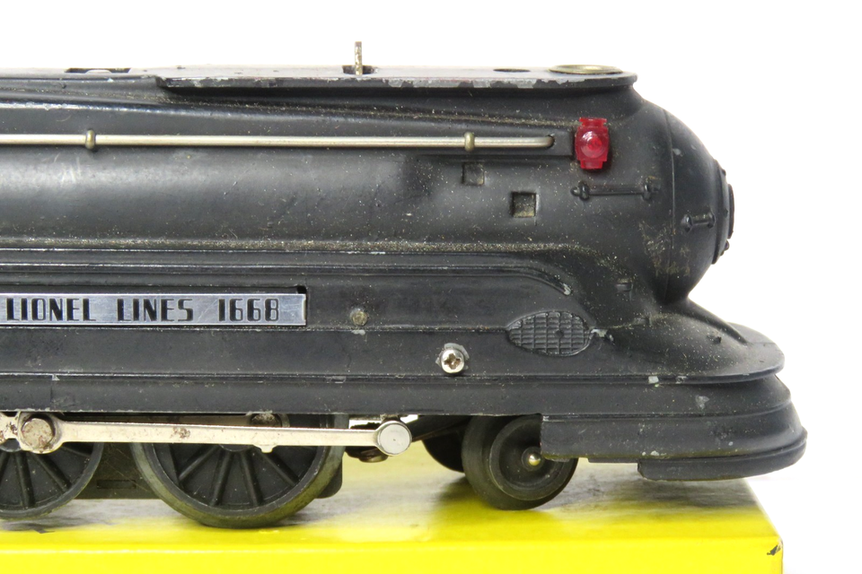 LIONEL LINES 1668 TORPEDO STEAM 2-6-2 LOCOMOTIVE O GAUGE- NO BOX L-1505 ...