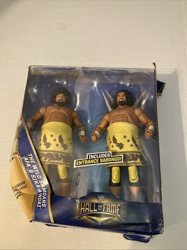 WWE Wild Samoans Afa Sika Anoai Elite Hall Of Fame Figure Set 2-Pack ...