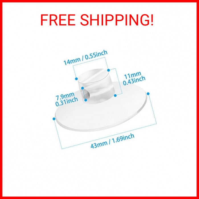 4 Pack Bathroom Shower Caddy Connectors Suction Cups, Heavy Strength ...