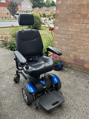 Drive Titan Powerchair Electric Wheelchair 4mph, Black Blue | eBay UK