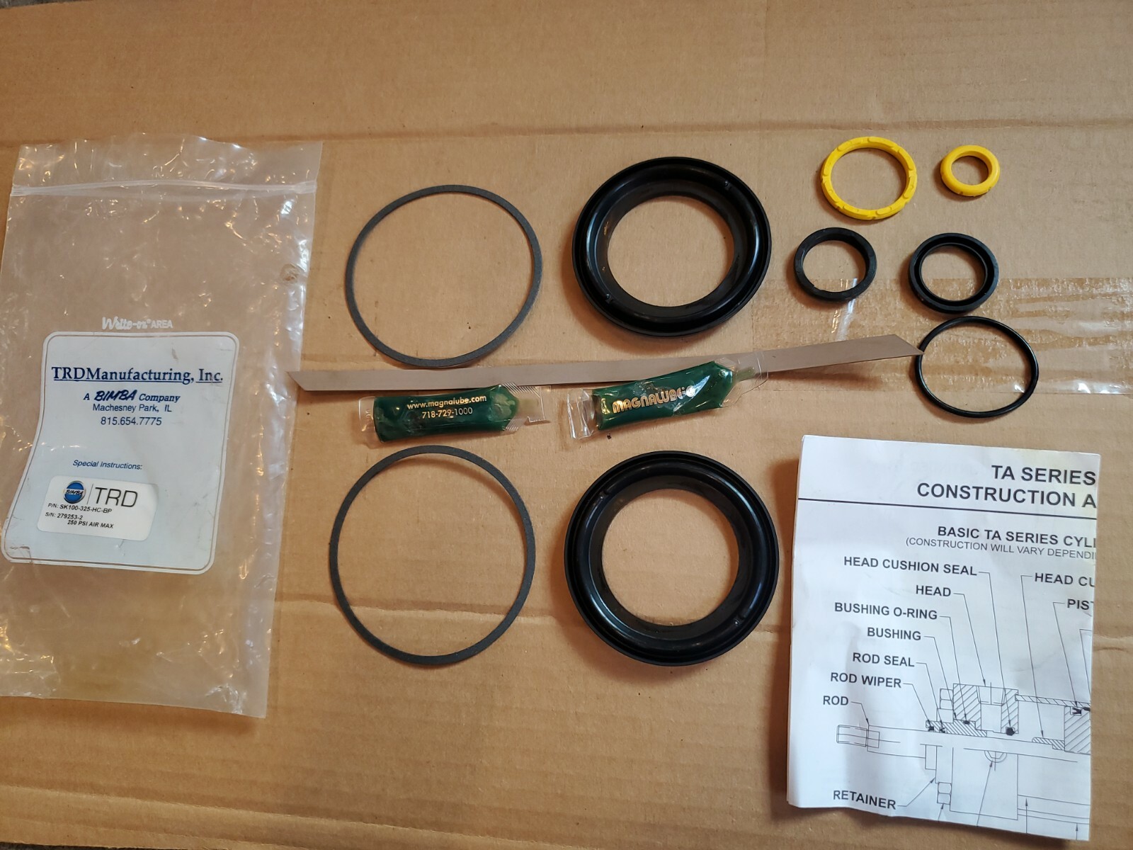 Trd SK100-325-HC-BP Seal Kit sn279353-2 | eBay