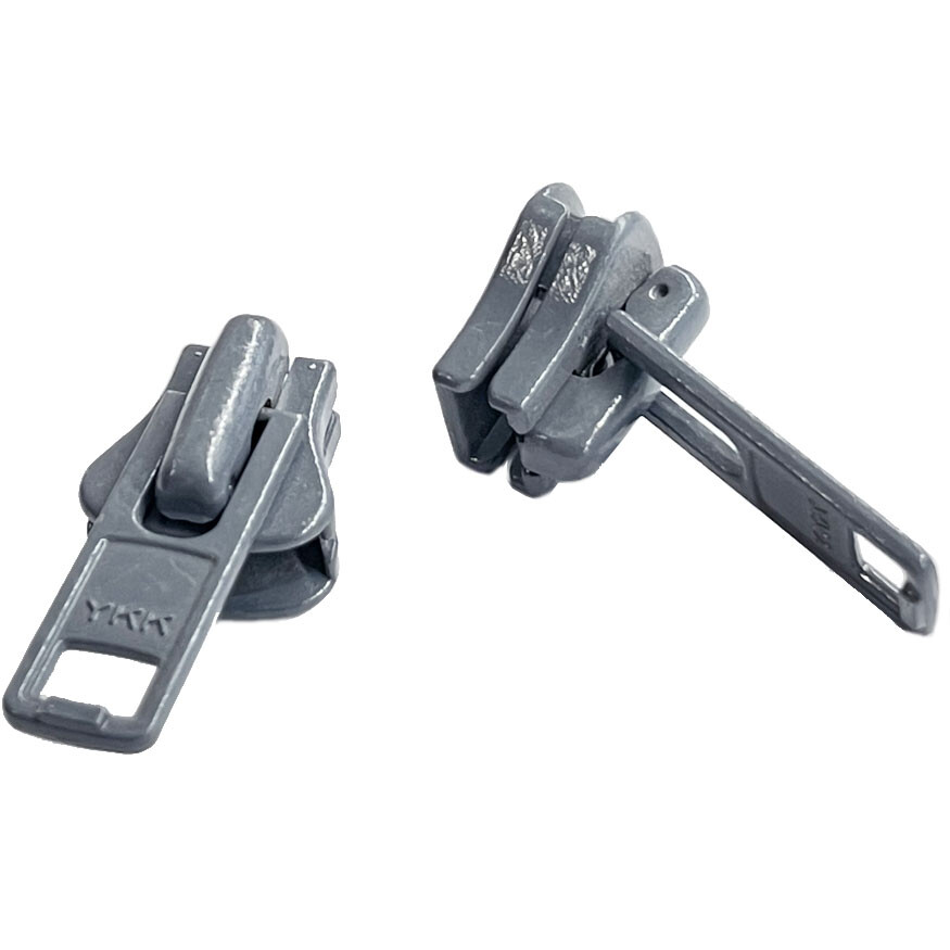 YKK ORIGINAL SLIDERS #8 Vislon for Plastic Jacket Zipper Pull 2/Pack ...