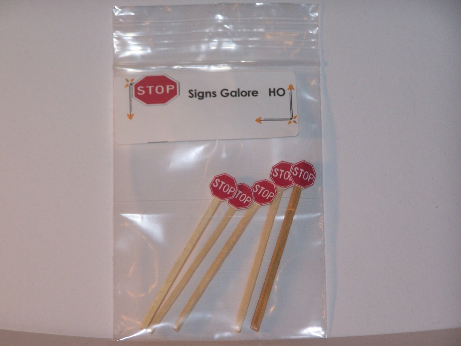 "New" Model Train Layout street signs HO scale "Stop" signs | eBay