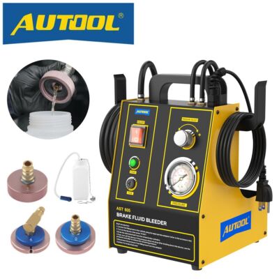 Electric Vacuum Pressure Brake Fluid Bleeder Bleeding Kit Car Bleed Oil ...