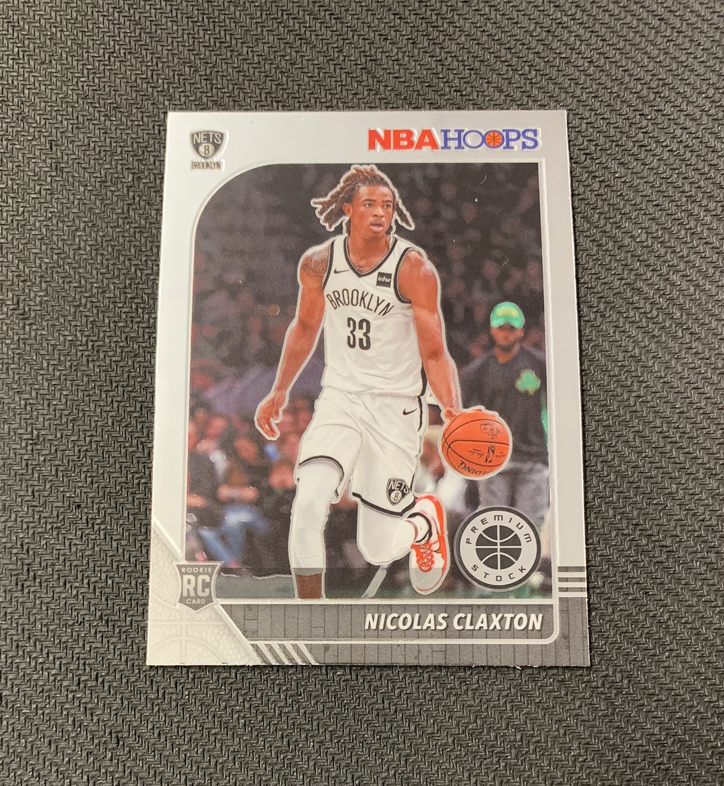 2019-20 NBA Hoops Premium Stock Basketball Nicolas Claxton RC Rookie ...