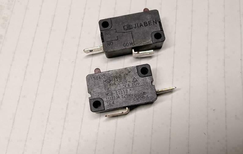 2pcs JIABEN MSB-1108B MSB-1111B 2pins normally open micro switch | eBay