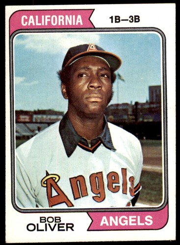1974 Topps Bob Oliver . California Angels #243 | eBay