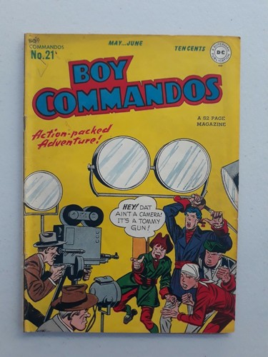 Boy Commandos 21 DC Comic Jack Kirby 1947 | eBay
