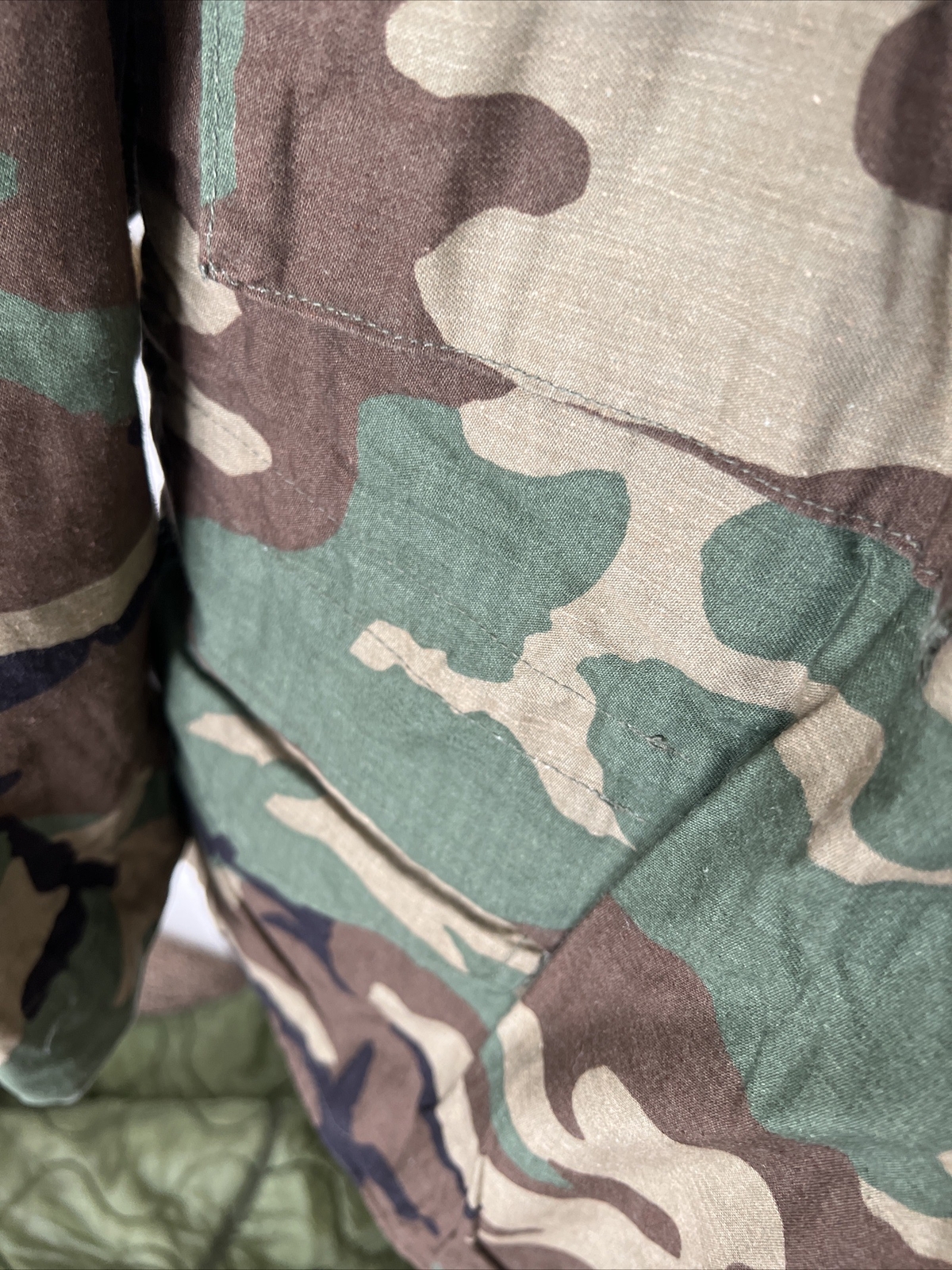 US M81 Woodland BDU Jacket Military Camo Uniform Regular Medium With ...