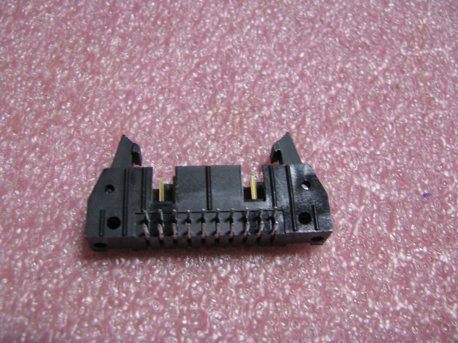 AMP CONNECTOR W/PINS & LATCHES ( 10 PC LOTS ) # 499345-4 NSN: 5935-01 ...