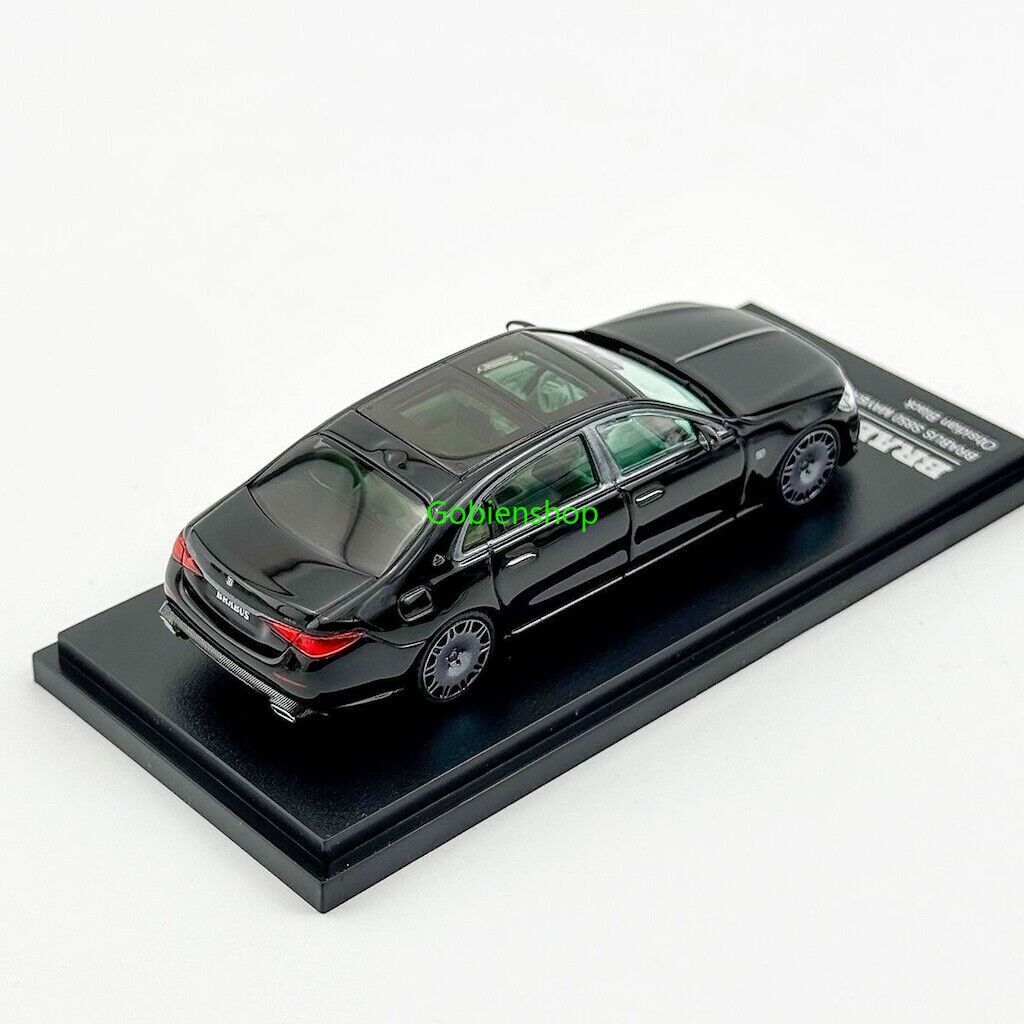 GB ARBox 1:64 Black Brabus S850 Maybach Luxury Sedan Model Diecast ...