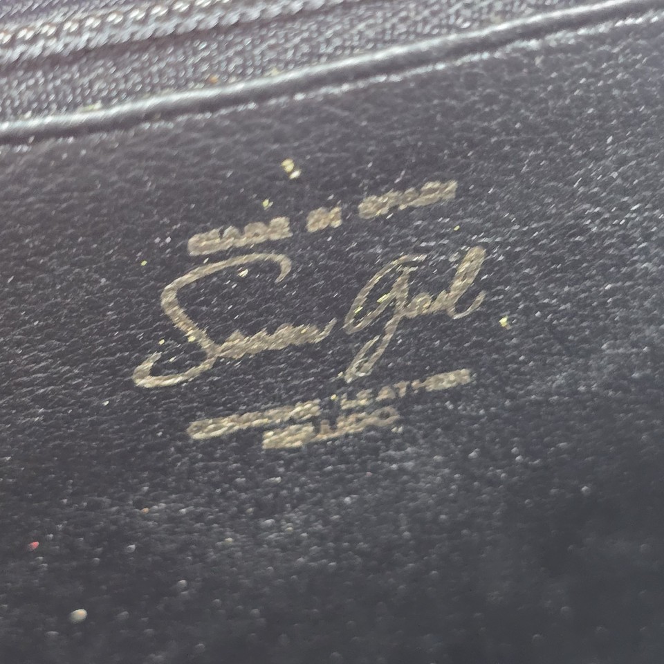 Susan Gail Genuine Vintage Spain Red Leather Crossbody Purse UNIQUE ...