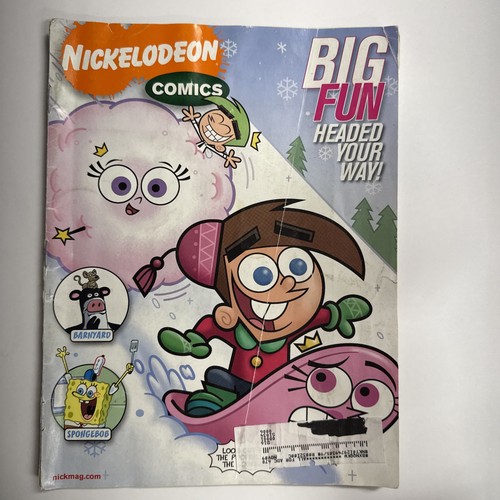 Nickelodeon Magazine Comics February 2009 Fairly Odc Parents Spongebob ...