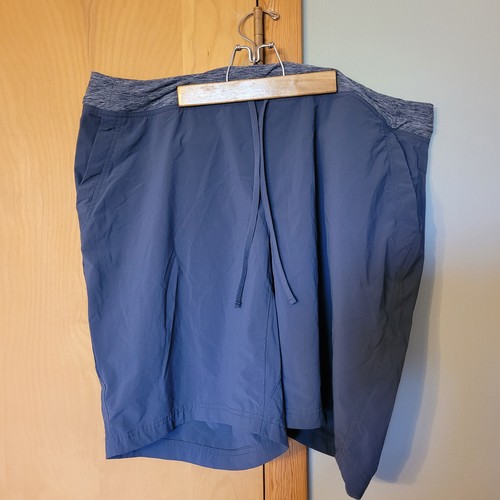 Duluth Trading Armachillo Shorts Womens 20W Blue Drawstring Cooling 10 ...