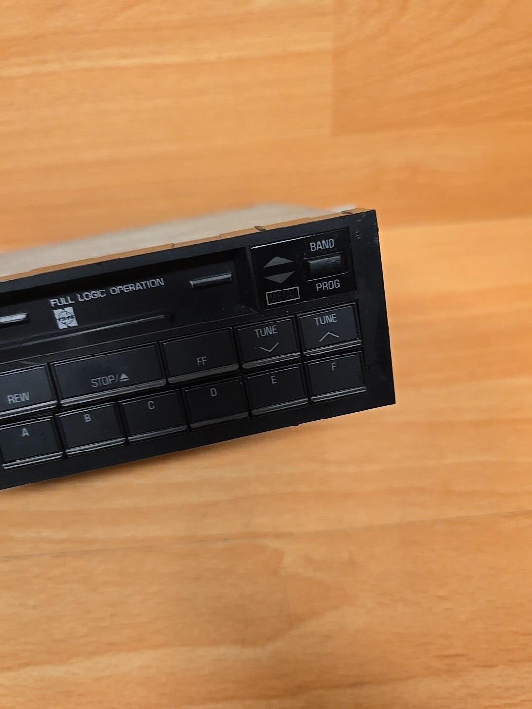 Toyota Cassette Radio 1980's MR2 MK1, Model 86120-32260, Head unit 6176 ...