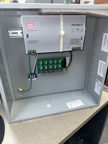 Somfy Power Panel 10 Motor Power Panel W Mean Well DRP-480s-24 Hoffman ...