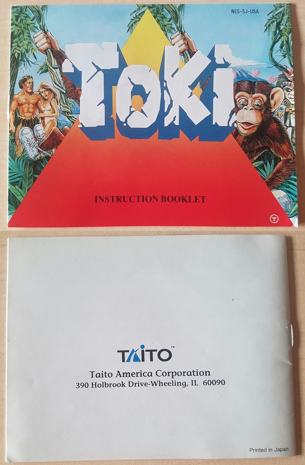 NINTENDO NES BOXED CIB COMPLETE - TOKI ( NES-5J-USA ) | eBay