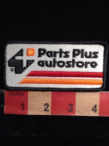 PARTS PLUS AUTOSTORE Car Parts Advertising Patch 093E | eBay
