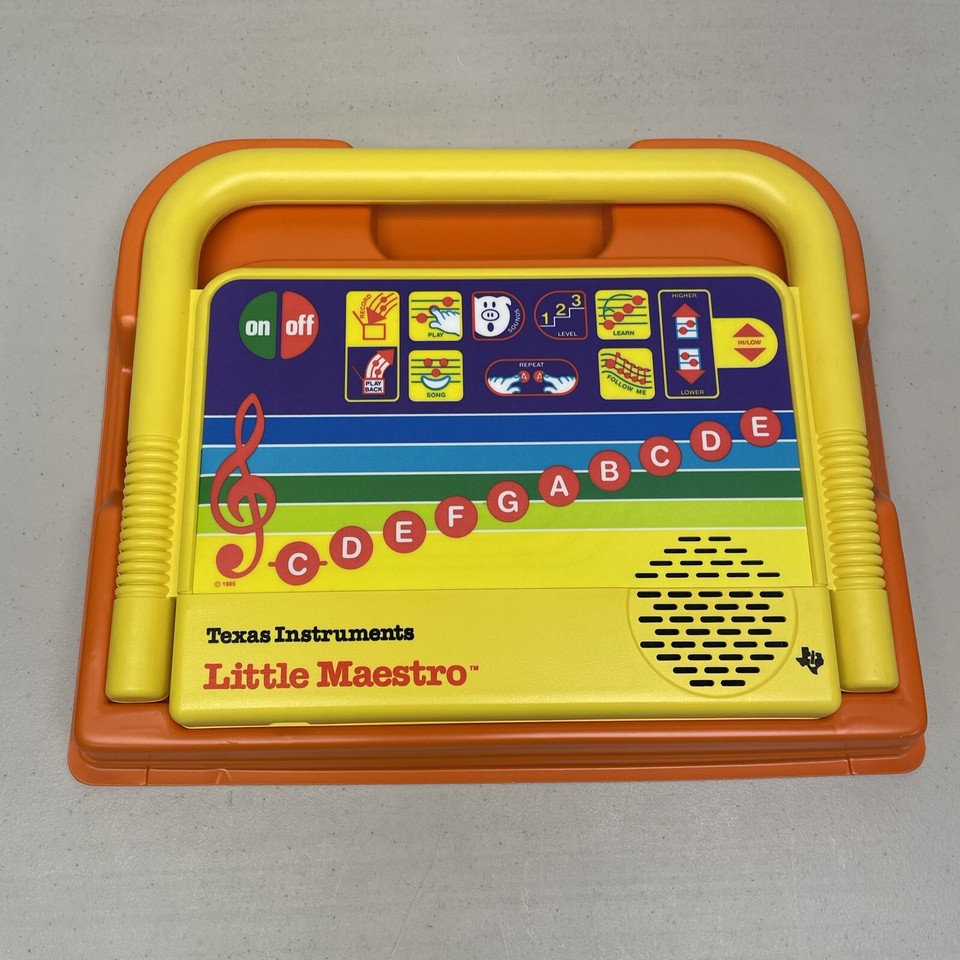 Texas Instruments Little Maestro 1986 Original Box Book, Manuel, Works ...