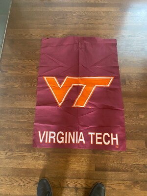 Virginia Tech House Flag 28"x40 officially licensed open box new | eBay
