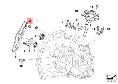 Genuine Mini Cooper 2004 2005 2006 2007 2008 - 2012 Pivot Pin Clutch ...