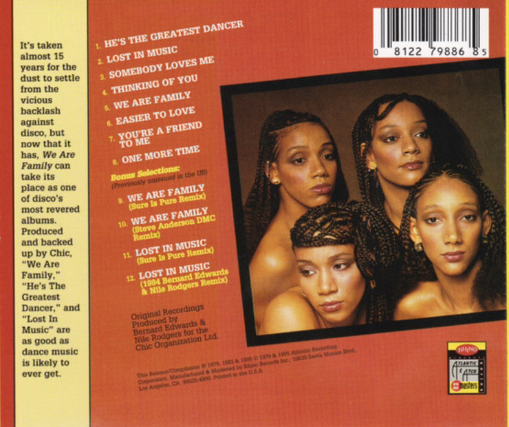 We Are Family by Sister Sledge (CD, 2008 Rhino) | eBay