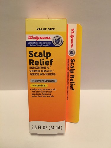 Scalp Itch Relief On The Go w/ Vitamin E Anti-Itch Liquid, 2.5 fl oz | eBay