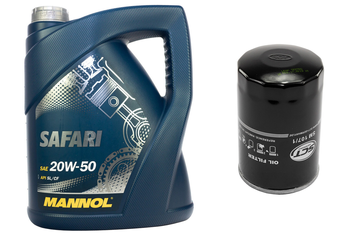 Motoröl SM107/1 Ölfilter Set 20W50 5 Liter für Mercedes Benz SL 190 ...